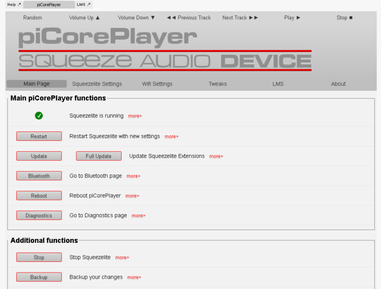 Daphile + piCorePlayerの組み合わせ - 日々の関心ごと